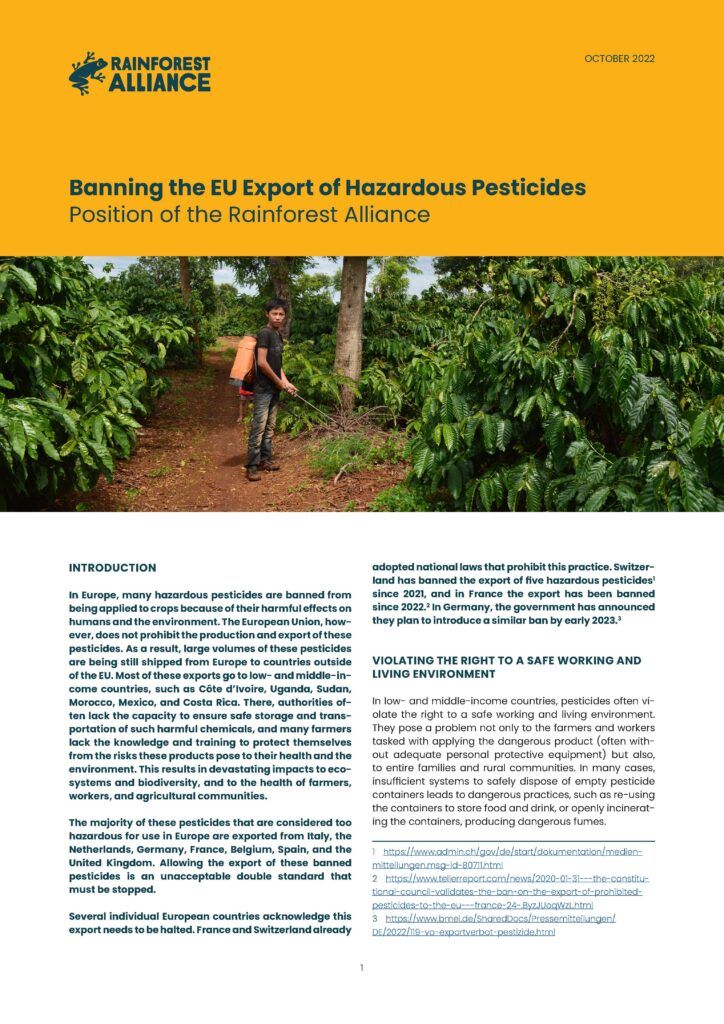 Climate Archives | Rainforest Alliance