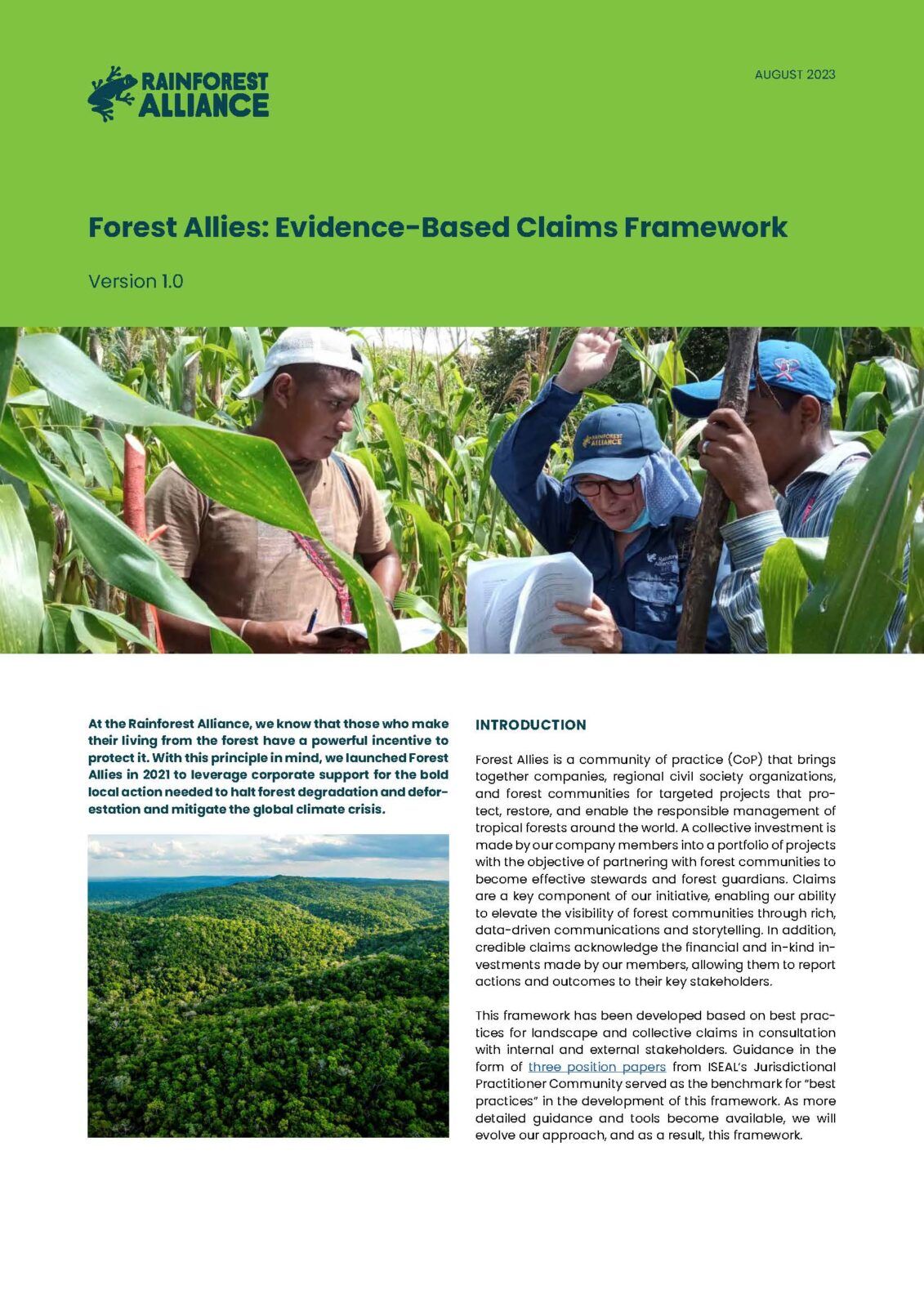 Forest Allies Archives | Rainforest Alliance