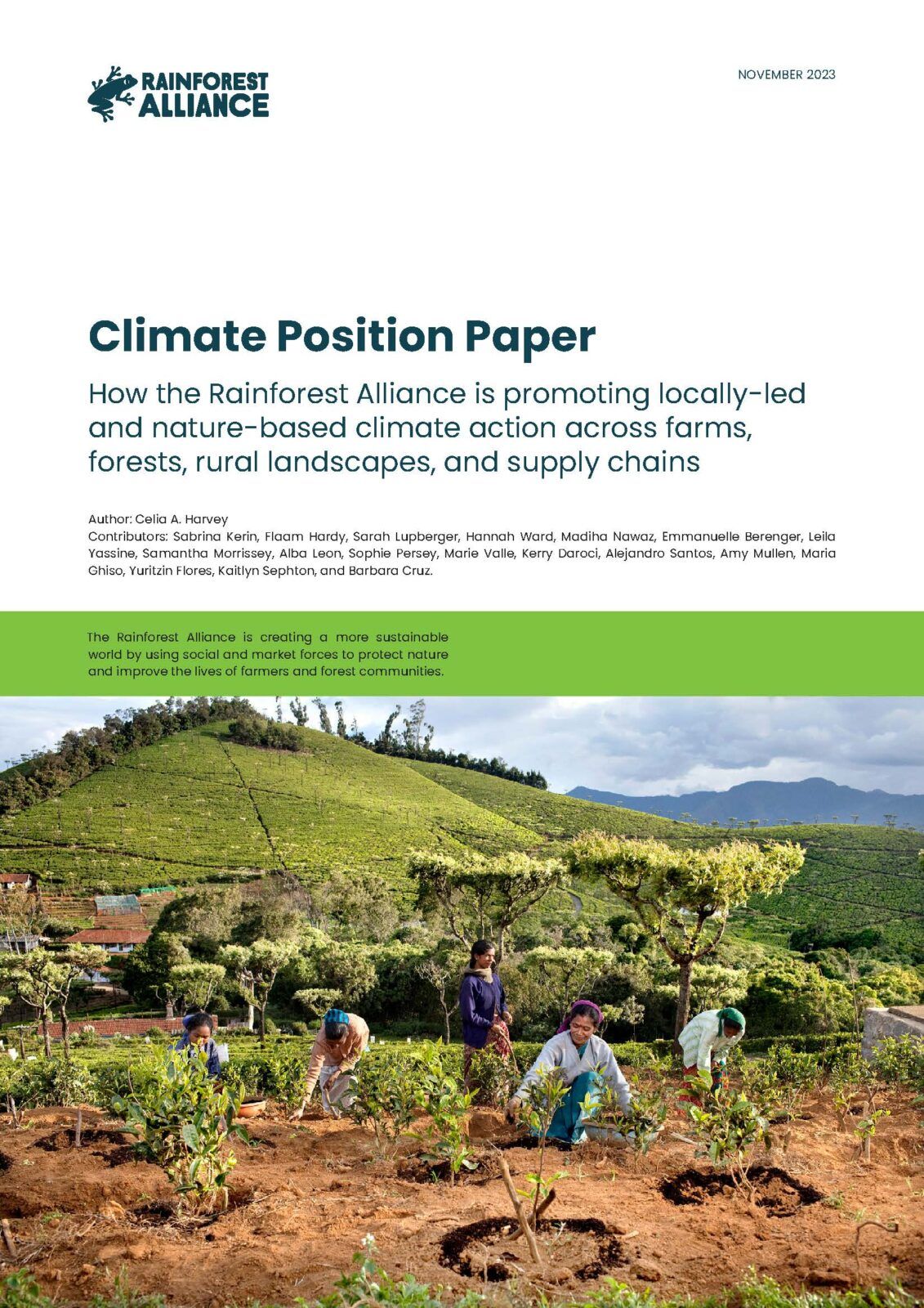 White Paper Archives | Rainforest Alliance